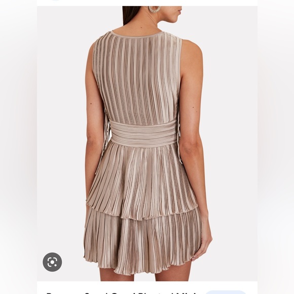 Rococo Sand | Dresses | Rococo Sand Cassi Pleated Mini Dress | Poshmark
